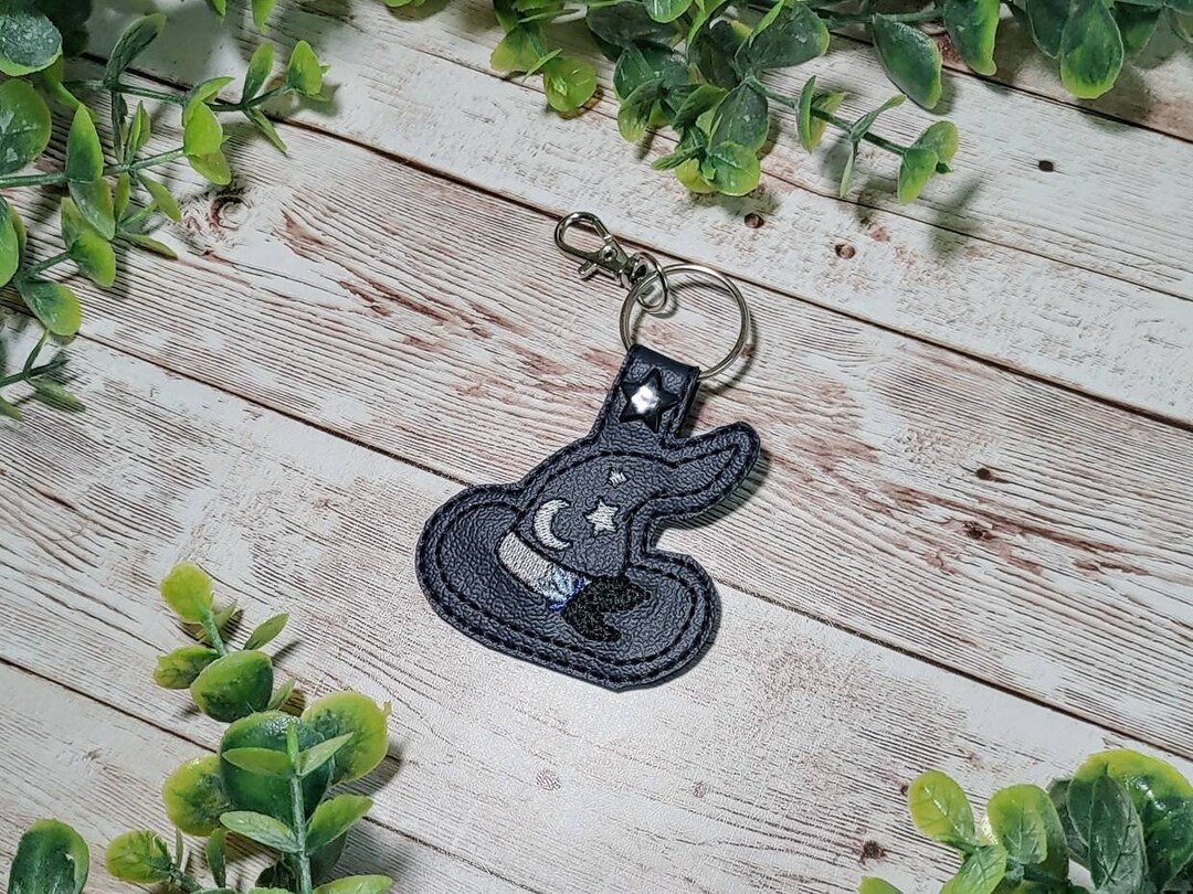 Witch Hat Keychain Witch Keychain Witchy Gift Handmade Key Ring ...