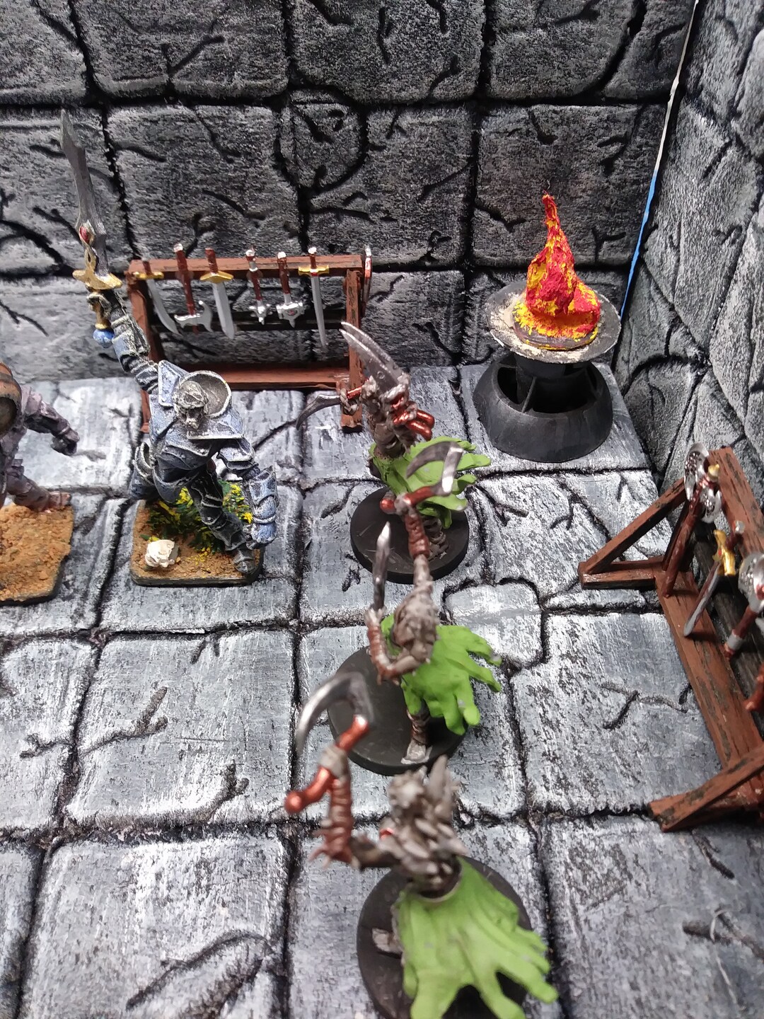 3-D Dungeon Tile Accessory weapon Rack for RPG/ - Etsy UK