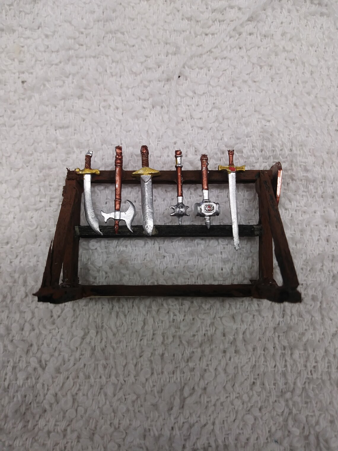 3-D Dungeon Tile Accessory weapon Rack for RPG/ - Etsy UK