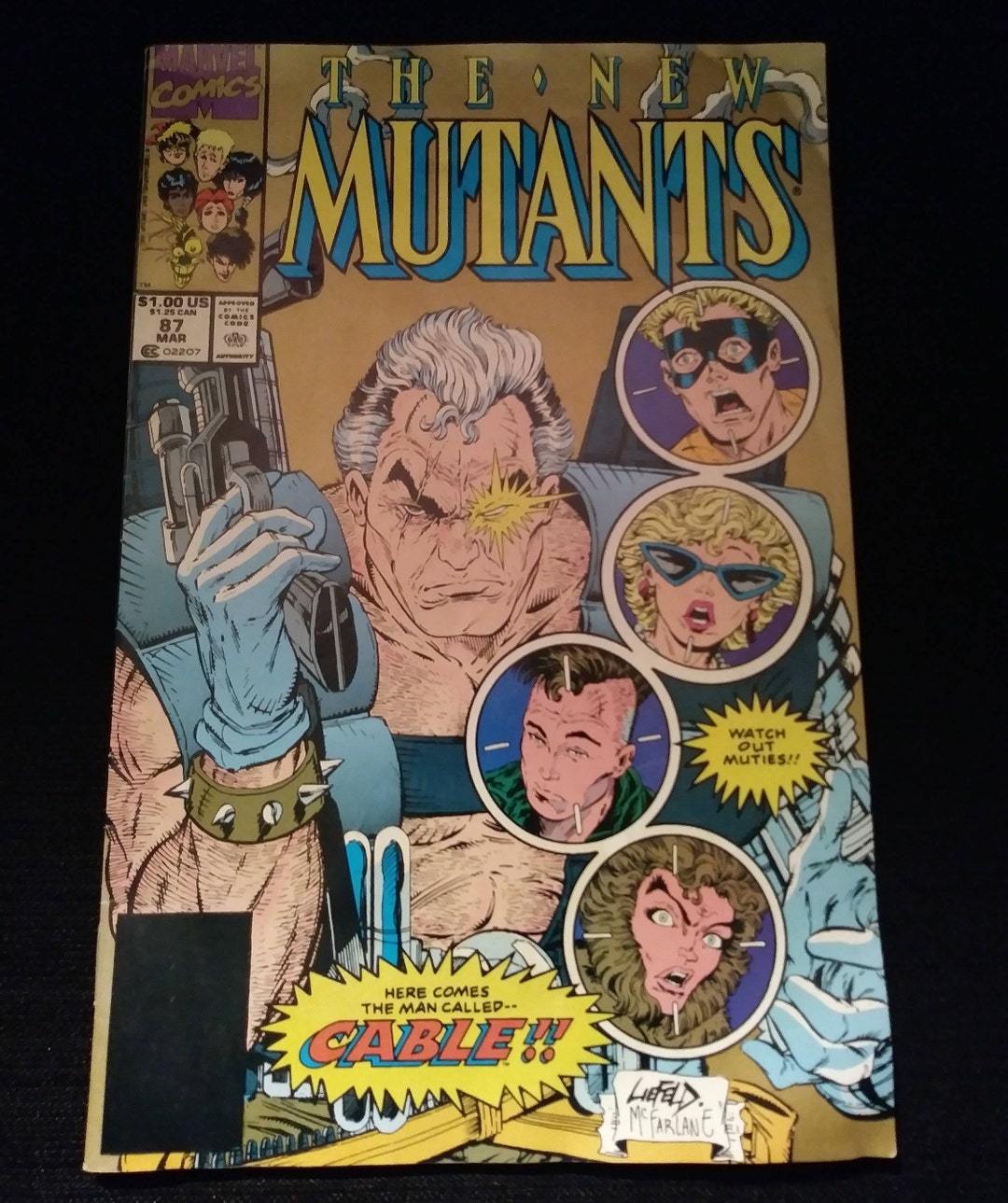 New Mutants #87 (1990- 2nd Printing) - Etsy