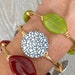 Dark Red Bangle, Red Bangle, Red Bead Bangle, Bourbon and Boweties ...