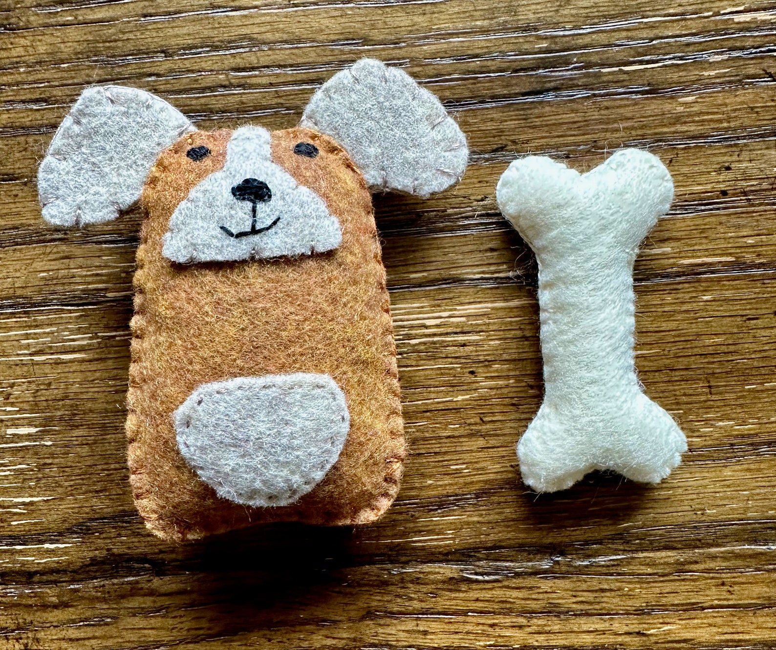 Pocket-sized Felt Stuffed Animal and Treat - Etsy