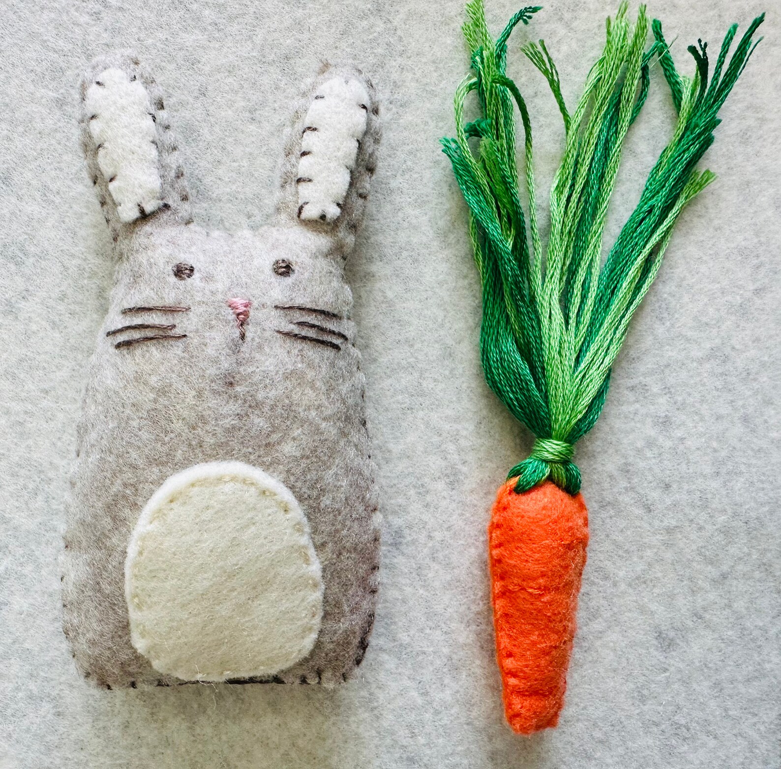 Pocket-sized Felt Stuffed Animal and Treat - Etsy