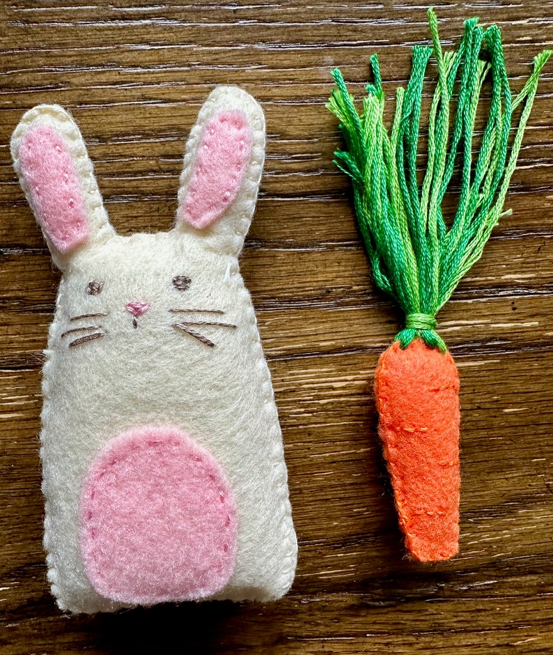 Pocket-sized Felt Stuffed Animal and Treat - Etsy