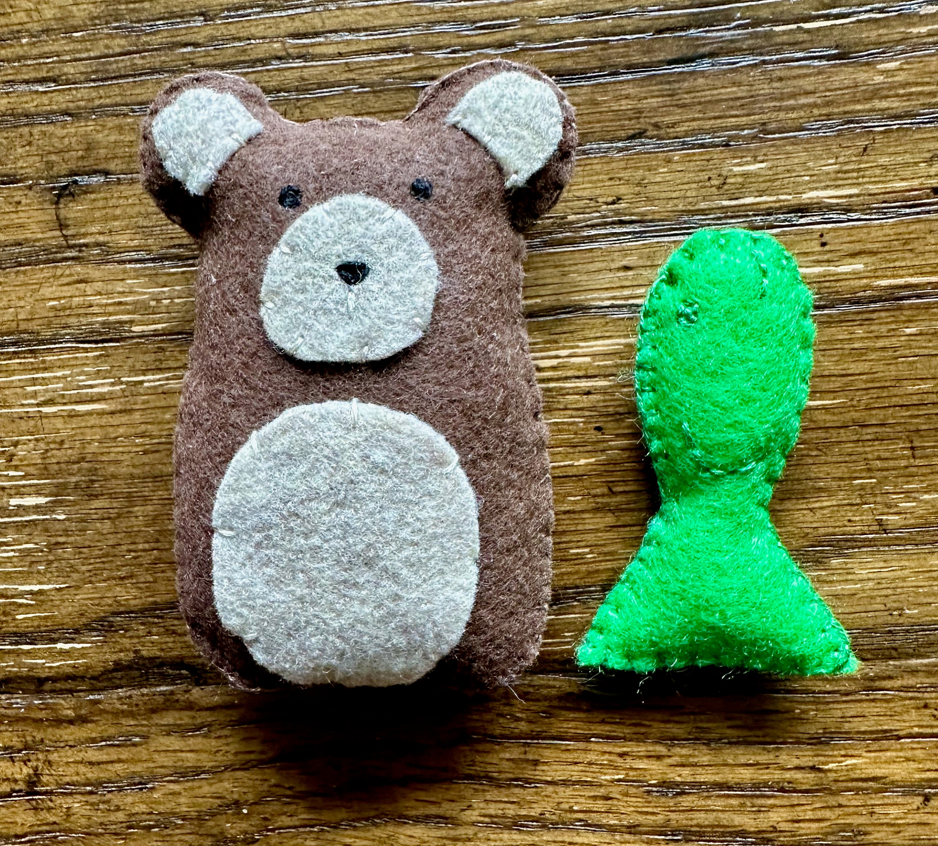 Pocket-sized Felt Stuffed Animal and Treat - Etsy
