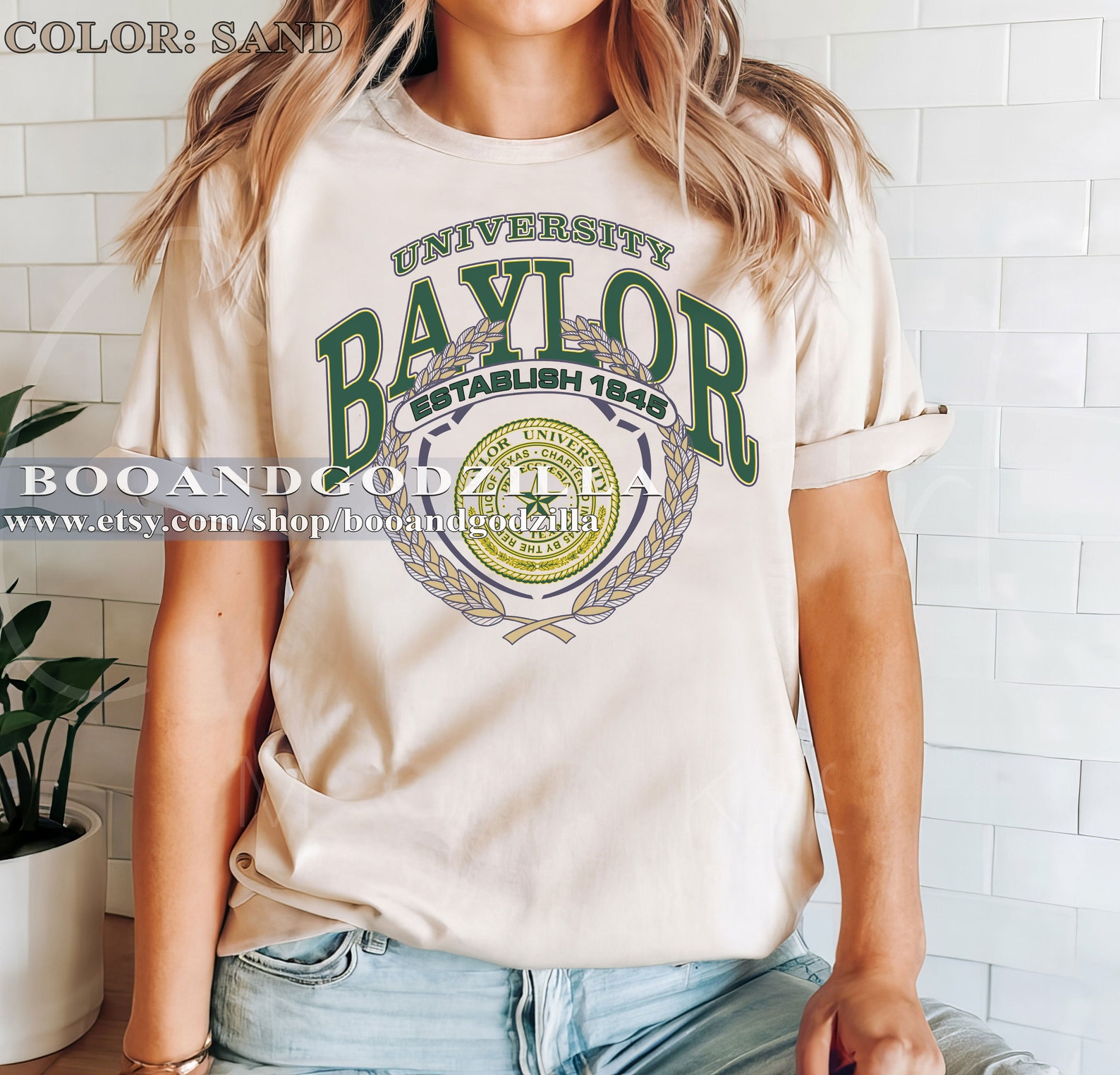 Retro Style Baylor University 1845 Sweatshirt, Baylor University 1845 ...