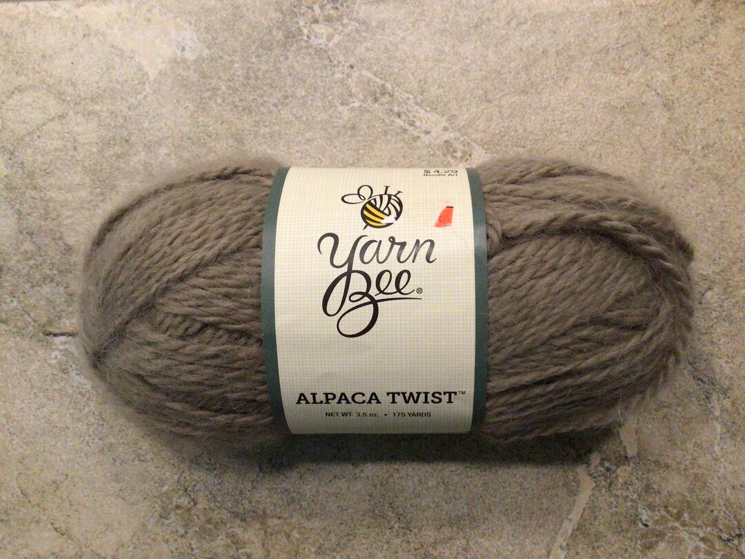 Yarn Bee Alpaca Twist Yarn in Pecan - Etsy