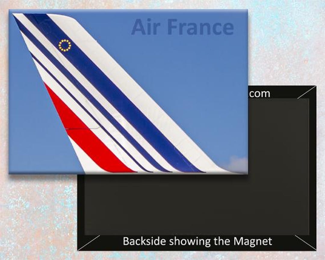 Air France Aircraft Logo Fridge Magnet (PMCT4052) - Etsy