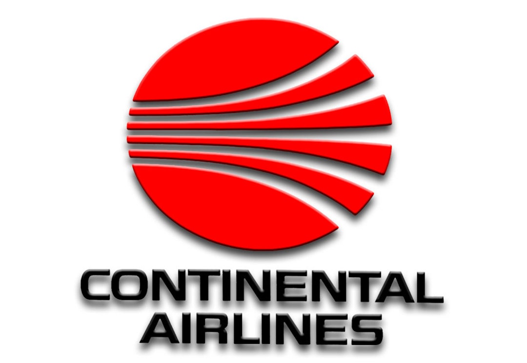 Continental Airlines Logo Fridge Magnet LM14076 - Etsy