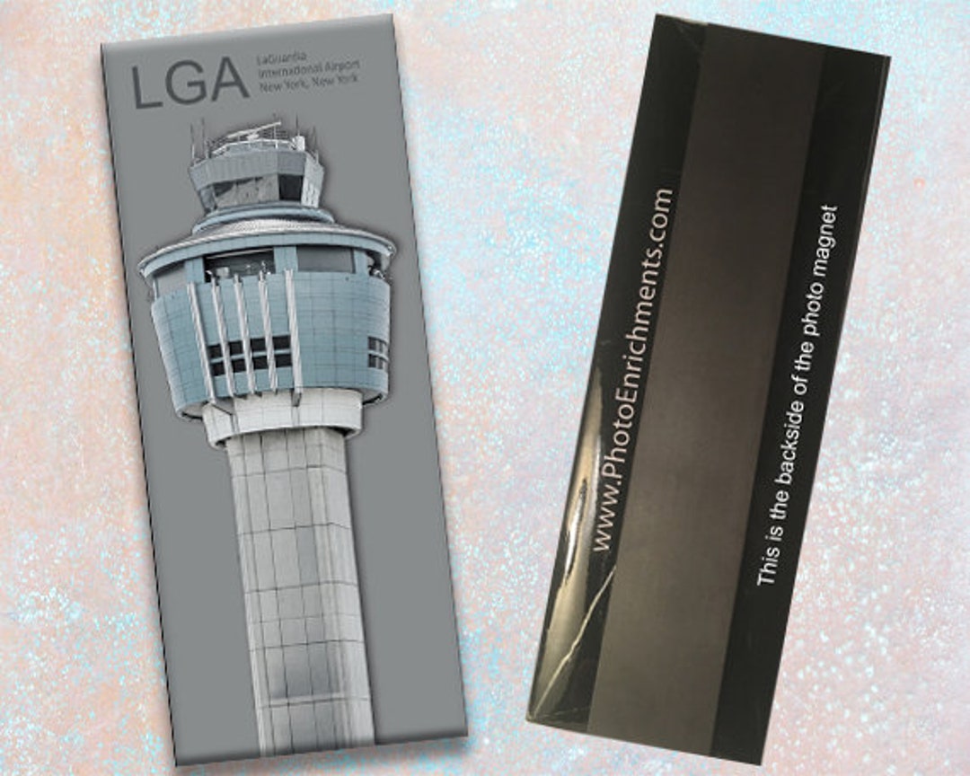 LGA Laguardia Airport Tower Handmade 2" X 5" Fridge Magnet (PMA9017) - Etsy