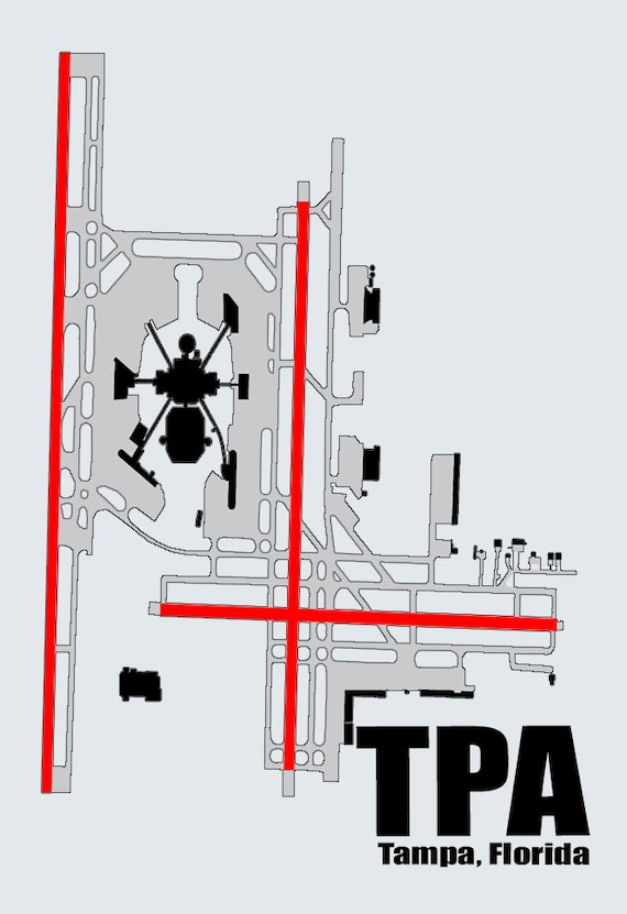 Tampa Airport Map