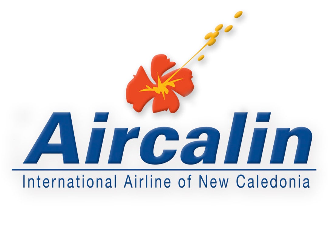 Aircalin Airlines Logo Handmade 3.25"x2.25" Collectible Fridge Magnet ...