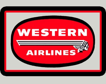 Western Airlines Logo
