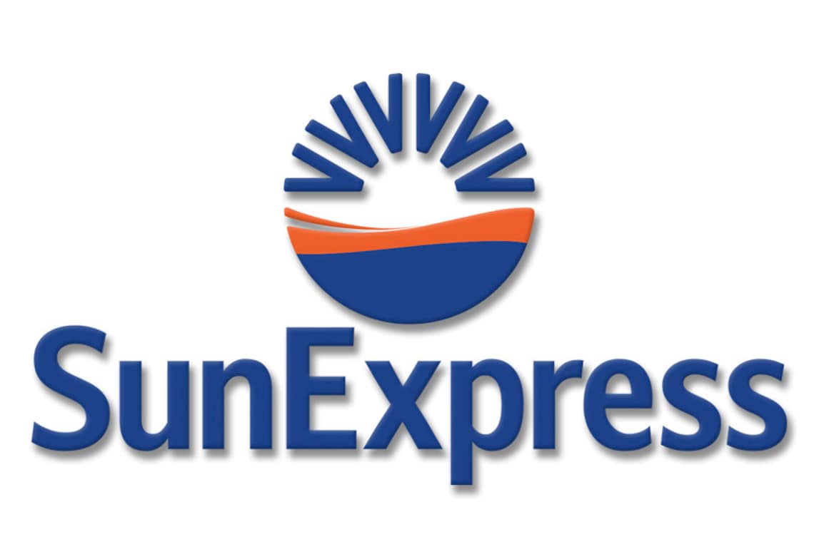 Sunexpress Airline Logo Handmade 3.25x2.25 Collectible Fridge Magnet ...