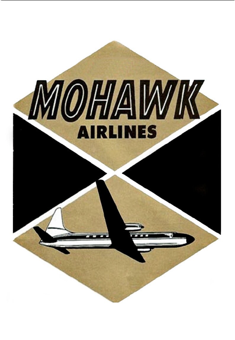 Mohawk Airlines Logo Fridge Magnet (LM14105) - Etsy