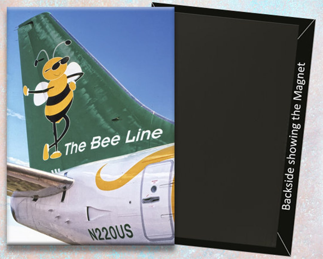 Eastwind Airlines 737 Tail Logo Handmade 3.25" X 2.25" Fridge Magnet ...