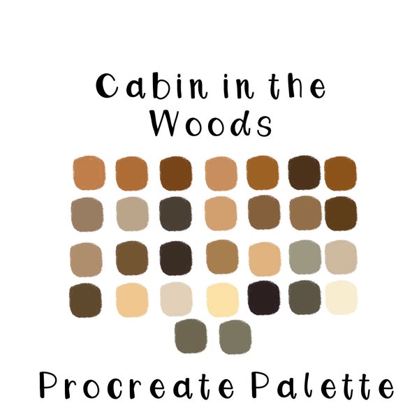 Rustic Color Palette - Etsy