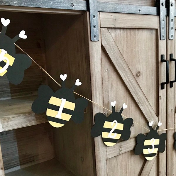 Bumble Bee Banner - Etsy