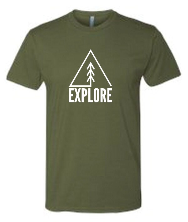 Explore Outdoor Crew Neck Tshirt - Etsy