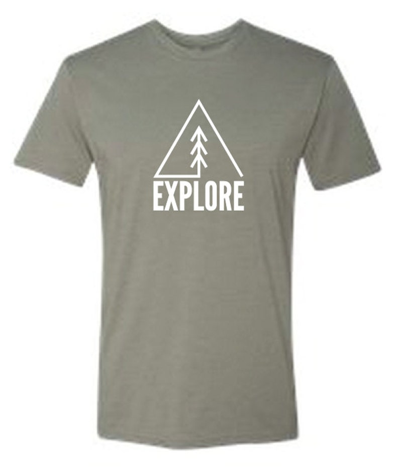 Explore Outdoor Crew Neck Tshirt - Etsy