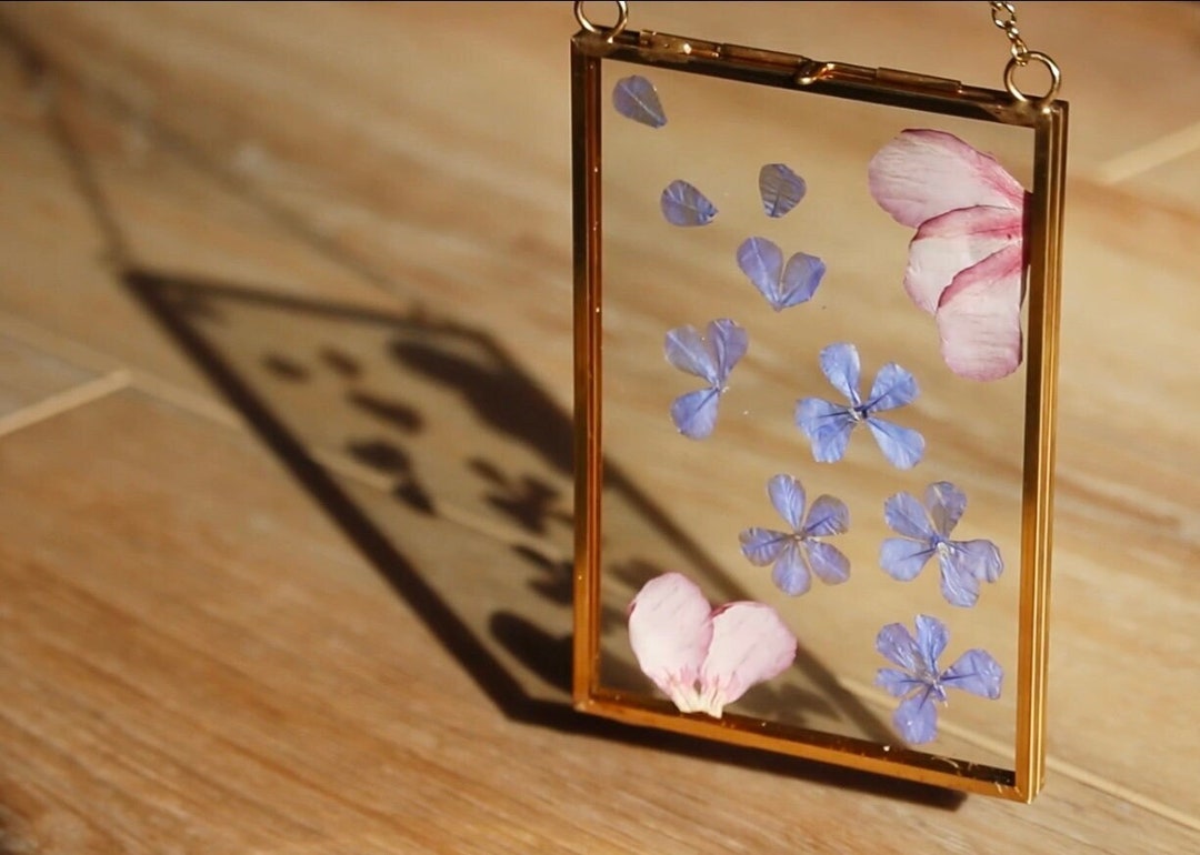 Pressed Flower Frame Dried Flower Frame Wall Hanging - Etsy