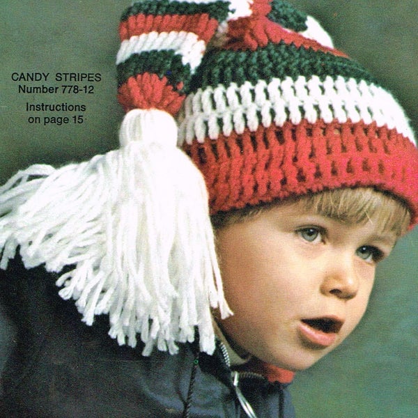 Striped Stocking Cap - Etsy
