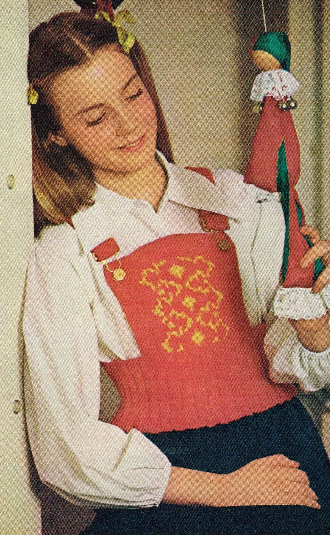 Vintage Knitting Pattern Girls Retro 70's PDF Download 1970s - Etsy