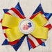 Circus Hair Bow - Etsy