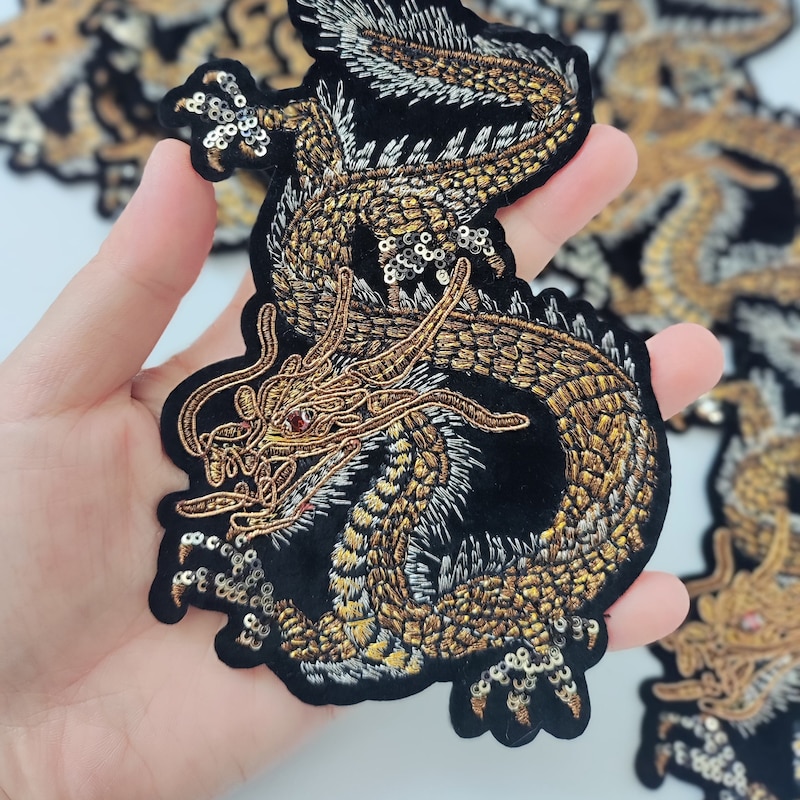 Dragon Applique - Etsy