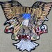 Large Eagle Sequined Applique Patchpaillette Patchsequins - Etsy