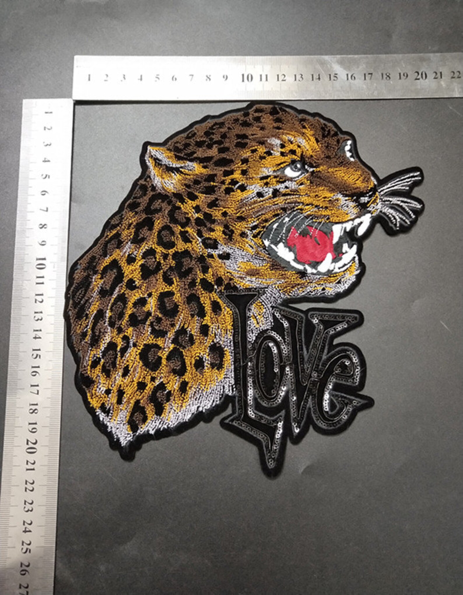 Tiger Embroidered Applique Patchembroidery Tiger Patches for - Etsy