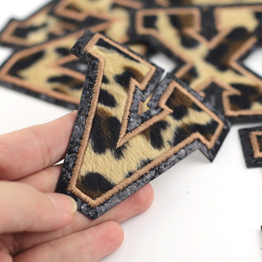 Delicate Embroidered Letter Iron on Applique Patch,embroidery Name ...