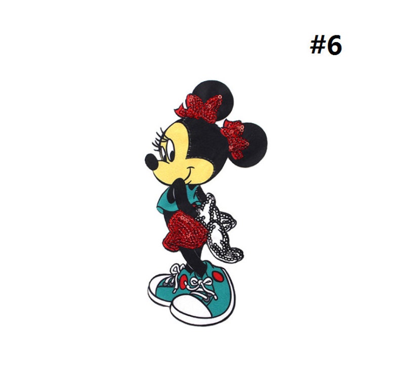 Cartoon Sequined Applique PatchPaillette PatchSequins Patch | Etsy