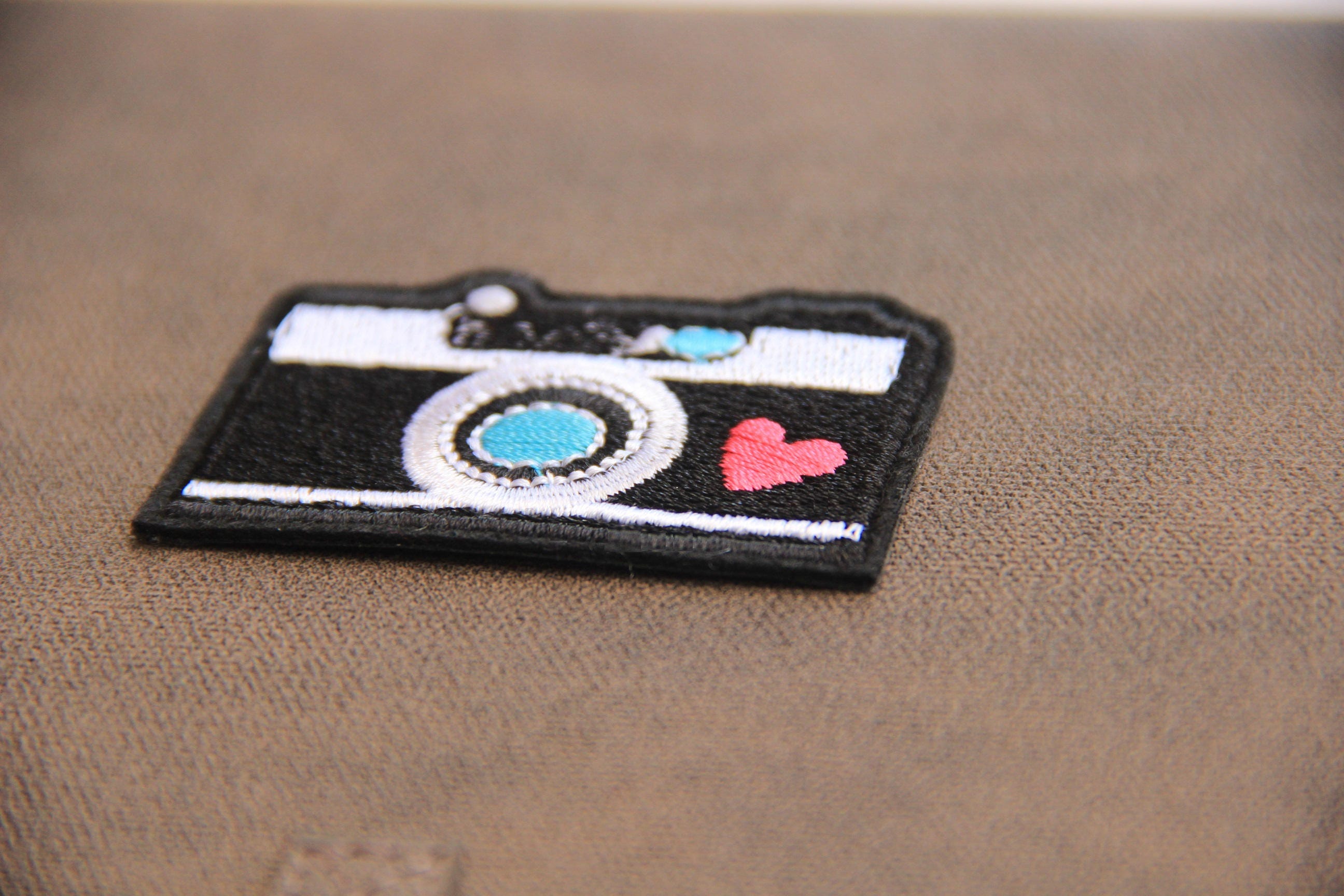 Camera Embroidery Iron on Applique Patchembroideried Patch - Etsy