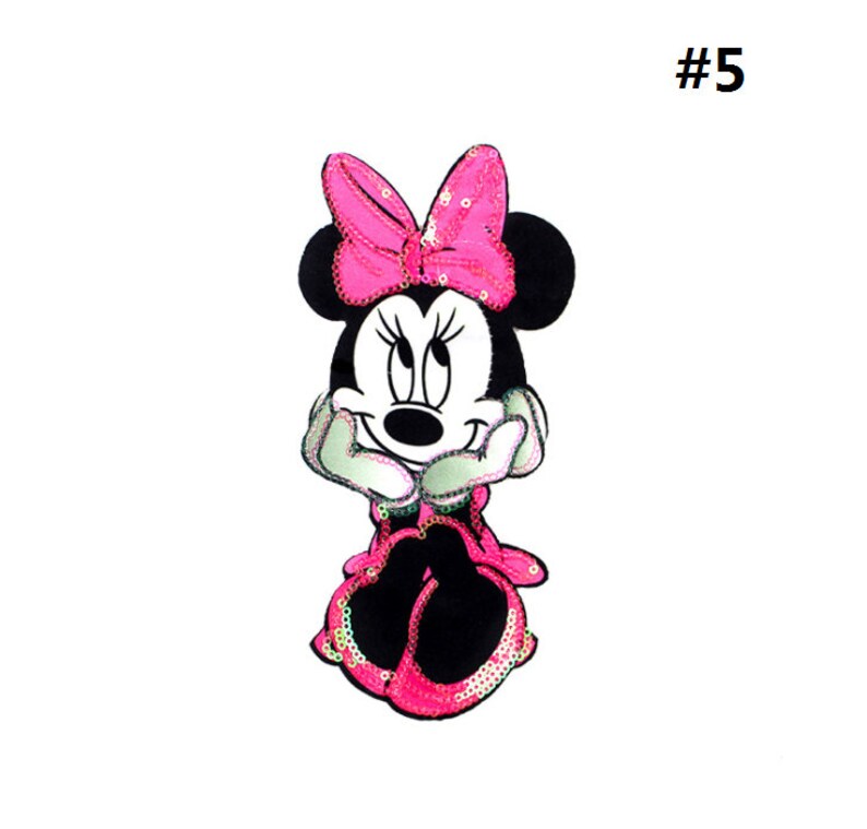 Cartoon Sequined Applique PatchPaillette PatchSequins Patch | Etsy