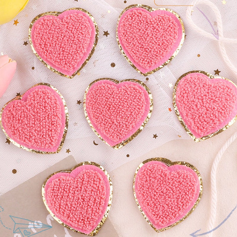 Chenille Hearts - Etsy