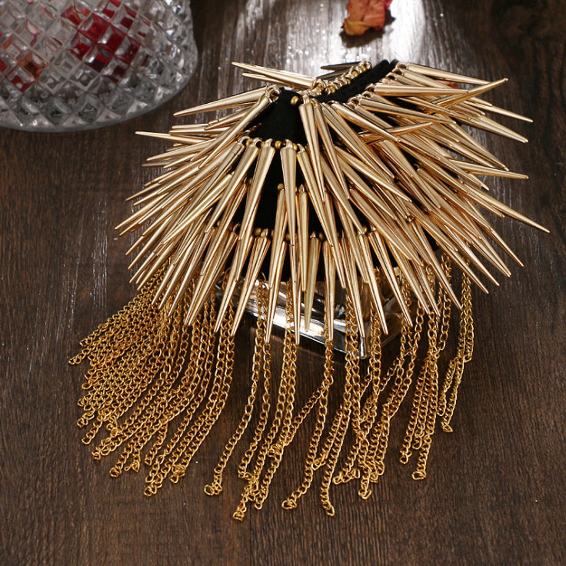 A Pair of Gold or Silver Tassels Epaulet,handmade Shoulder Pad,gold ...