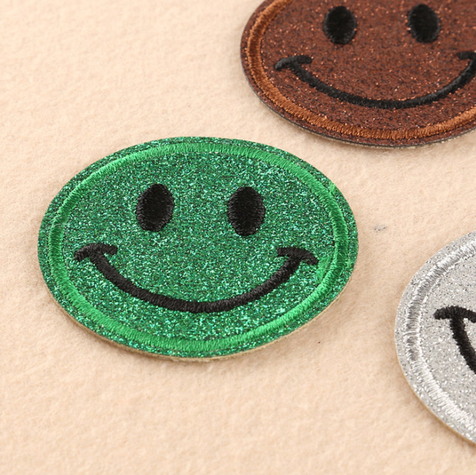 13 Pieces Smiles Embroidered Applique Patch,embroidery Smile Patch for ...
