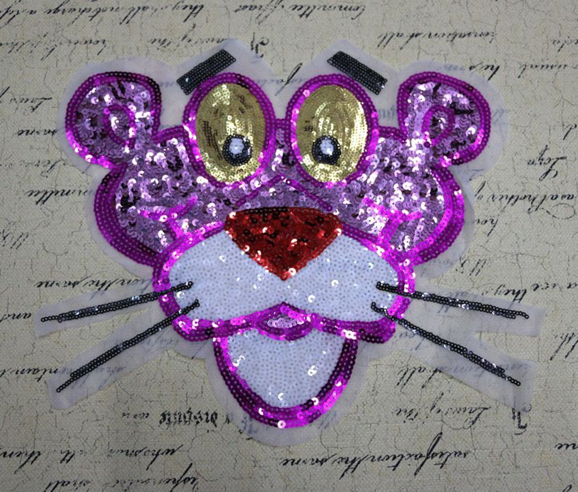 Cartoon Sequined Applique Patchpaillette Patchsequins Patch - Etsy