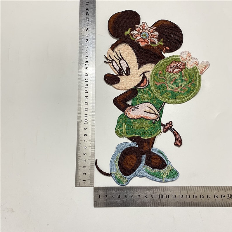 Large Cartoon Embroidered Applique PatchEmbroidery Cartoon | Etsy