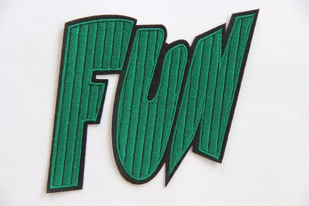 FUN Embroidery Iron on Applique Patch,embroideried Letters Patch ...