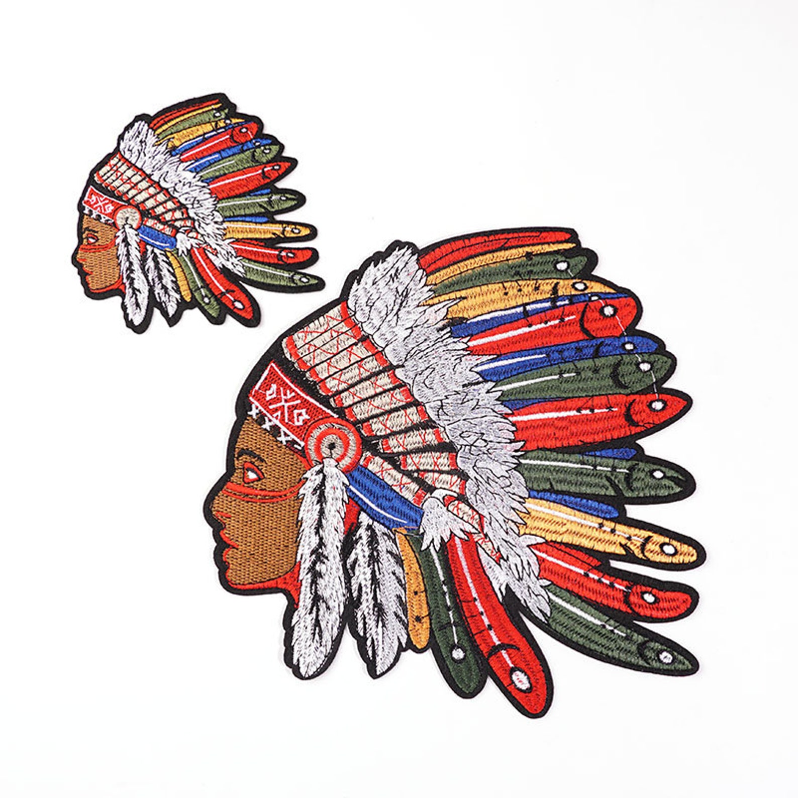 Delicate Indian Embroidered Applique Patch,embroidery Indians Patches ...
