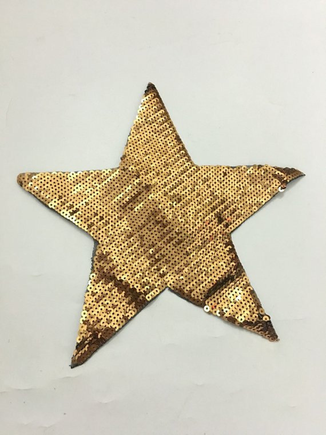 Gold Star Sequined Applique Patchpaillette Patchsequins Star - Etsy