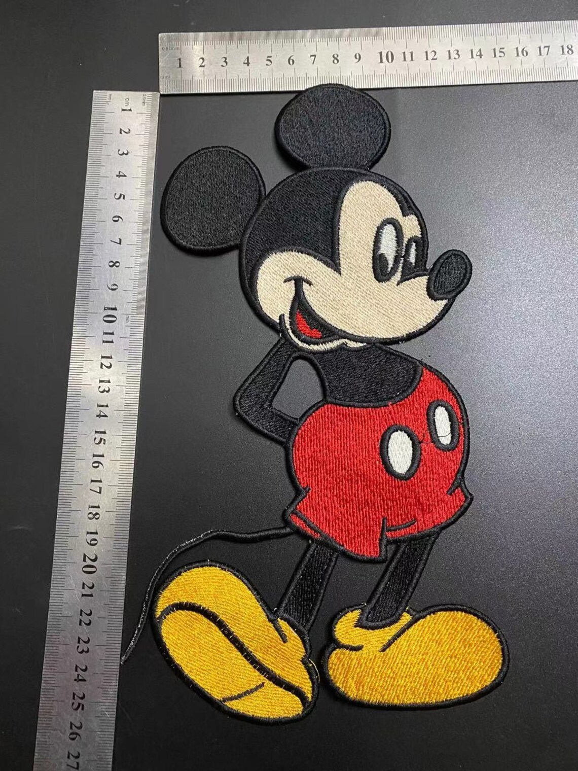 Cartoon Embroidered Applique PatchEmbroidery Mickey Patch for | Etsy