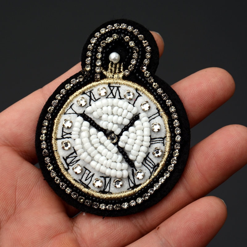 Embroidery Clock - Etsy