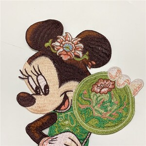 Large Cartoon Embroidered Applique Patch,embroidery Cartoon Patch for ...