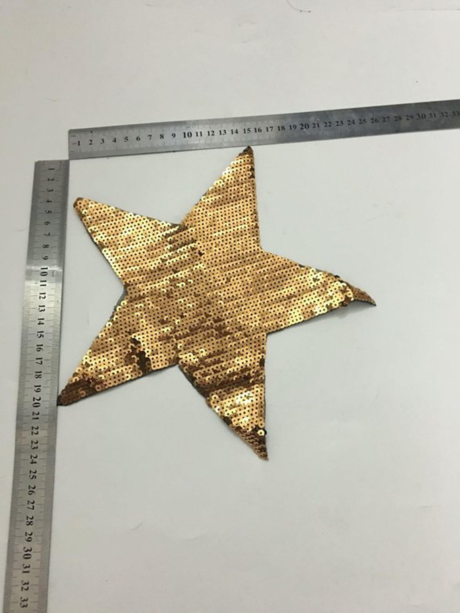 Gold Star Sequined Applique Patchpaillette Patchsequins Star - Etsy