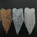 Delicate Embroidery Beaded Heart Applique Patch,rhinestone Fringed ...