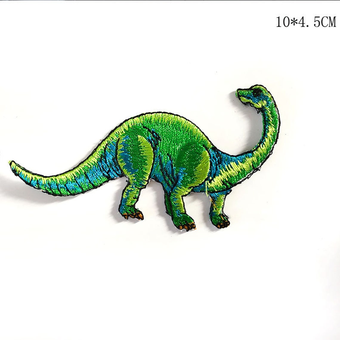2 Pieces Dinosaur Embroidery Iron on Applique - Etsy