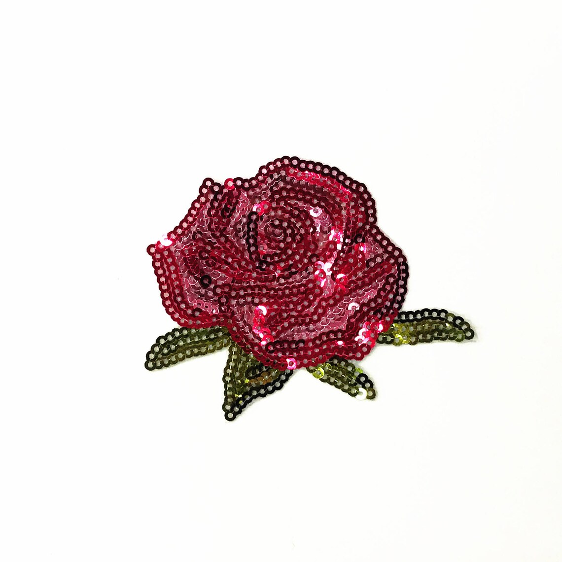 4 Pieces Flower Sequined Applique Patch,sequin Florals Sequins Patch ...